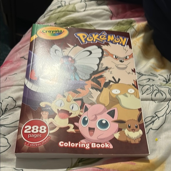 Crayola | Toys | Crayola Pokmon Coloring Book 288 Pages | Poshmark